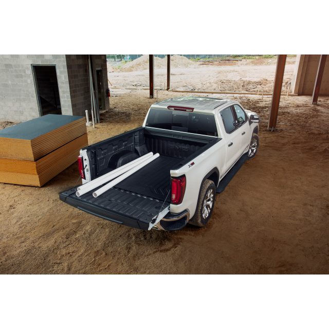 GMC Bed Mat in Black with GMC Logo for Standard Bed Models 84051000 GMC Accessories