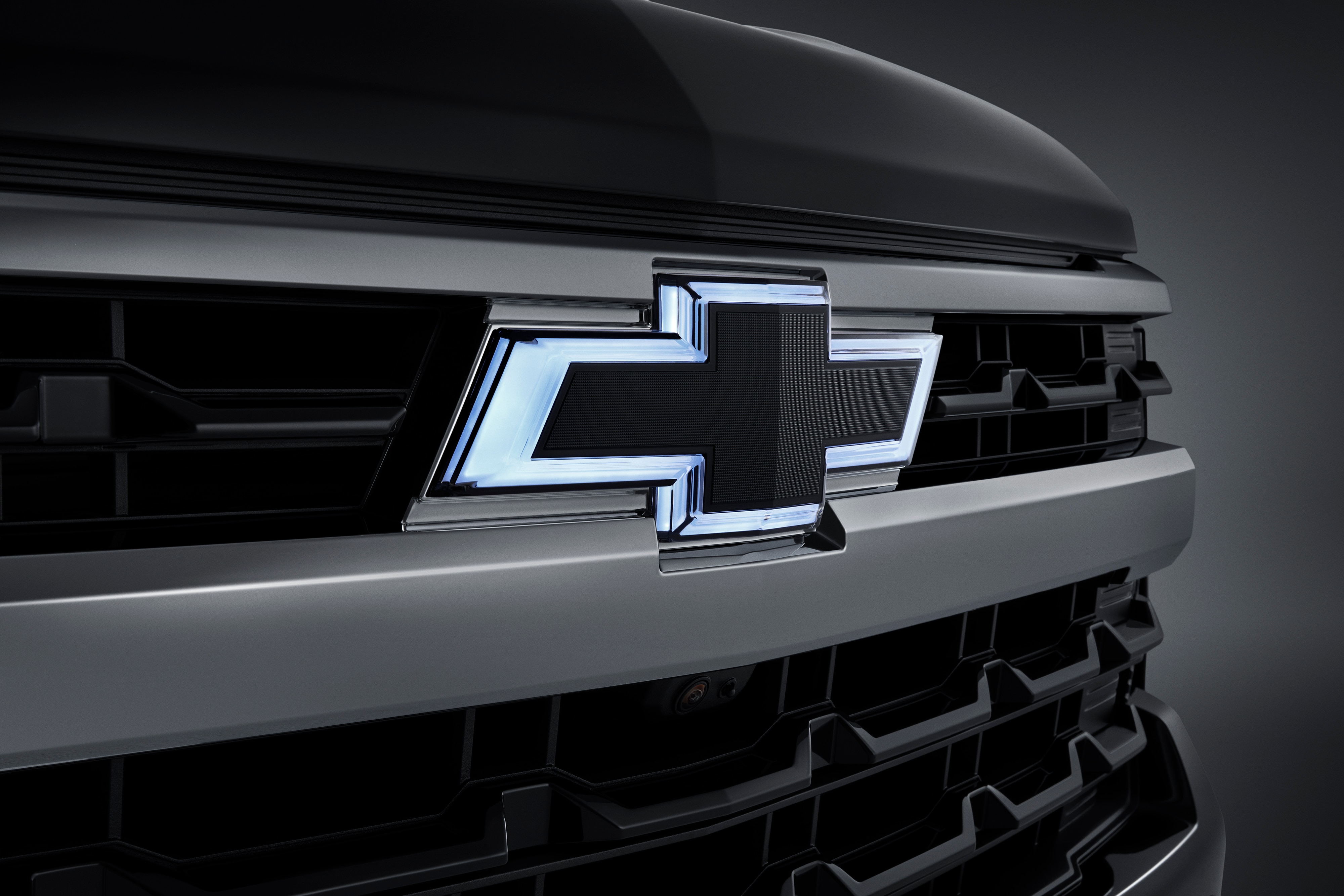 Front Illuminated Bowtie Emblem in Black FOR Vehicles with Multi Flex Tailgate by Chevrolet Accessories